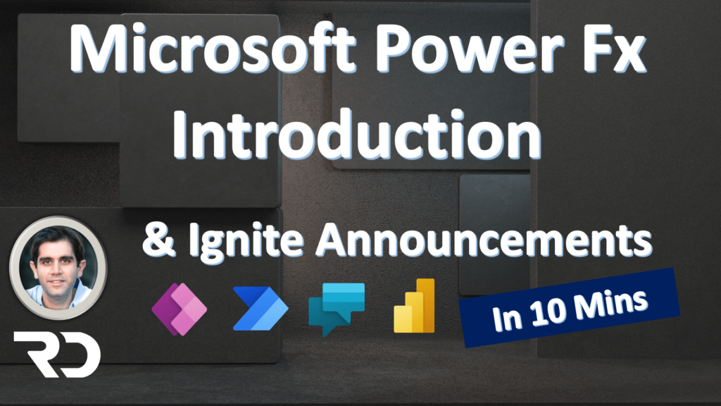 Microsoft Power Fx Introduction - Reza's Blog